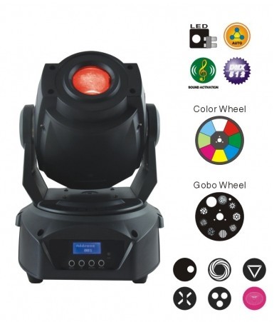 60 Watt Led Moving Head Small, Compact, And Light Weight, High Quality ...