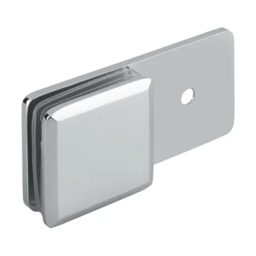 Beveled 180 Degree Wall Mount Inline Glass Clamp, High Quality Beveled ...