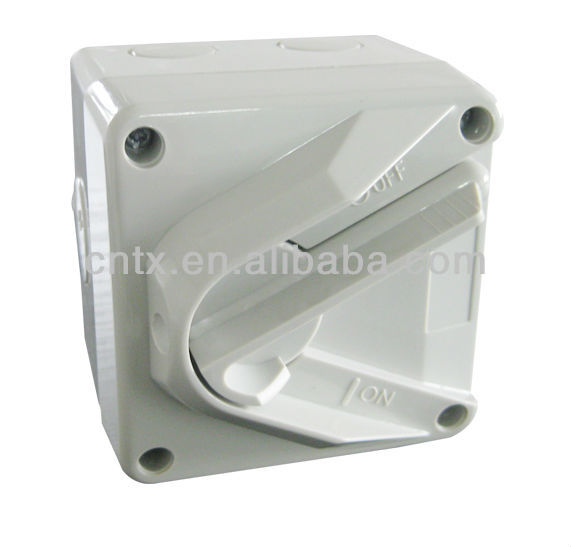 Ip66 Weatherproof Mini Isolator Switch 1p 20a Saa, High Quality Ip66 ...
