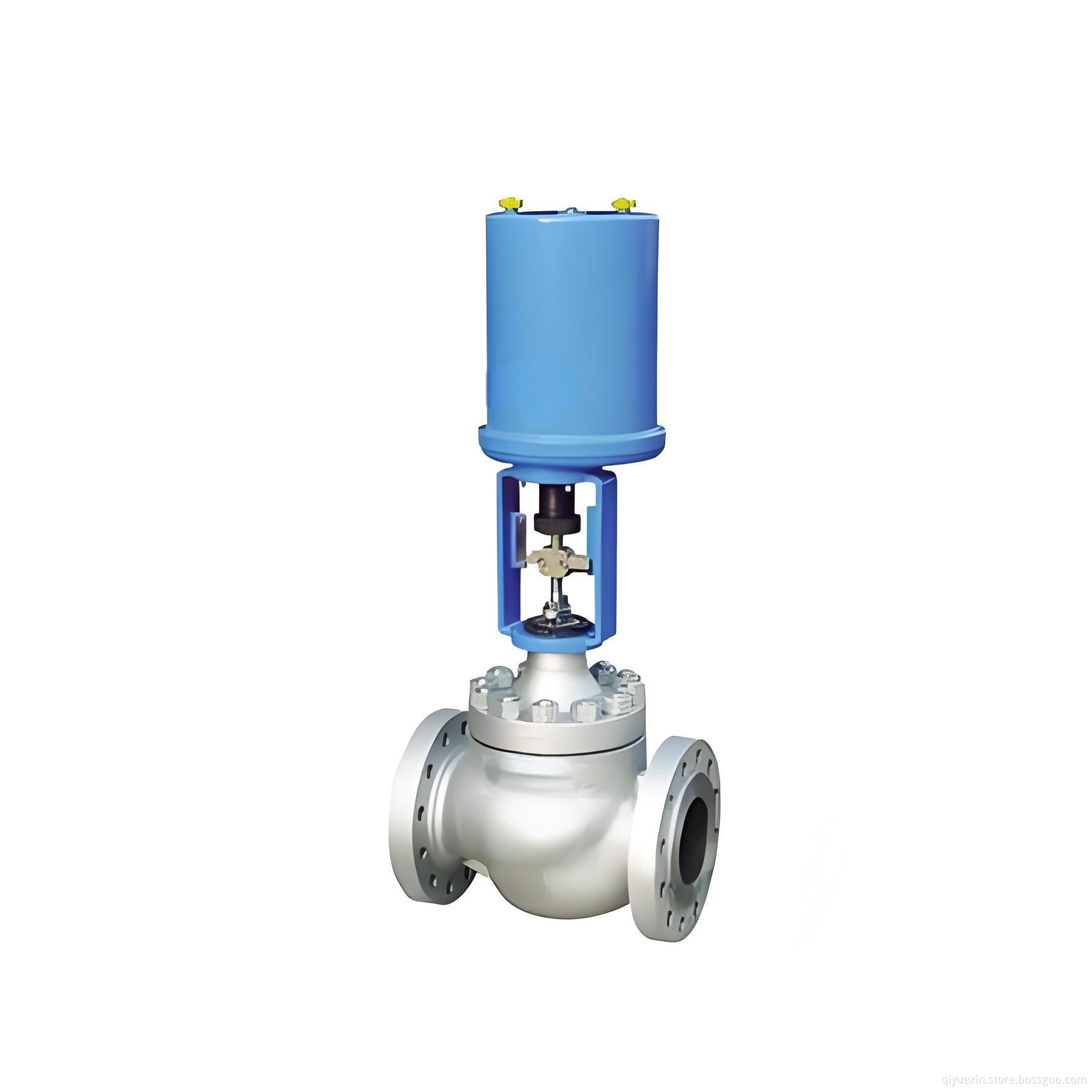 Titanium Electric Single Seat Regulating Valve, High Quality Titanium ...