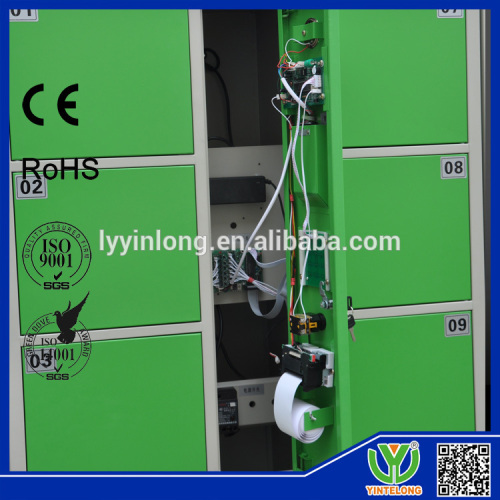 Locker Touch Screen Supermarket Deposit Locker/electric Supermarket ...