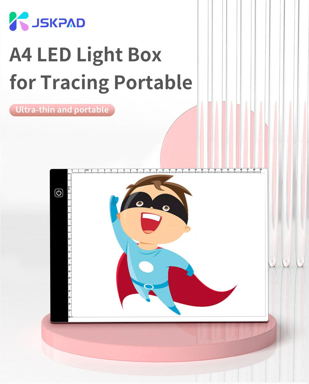 A4 Led Art Stencil Board Light Box Pad, High Quality A4 Led Art Stencil ...