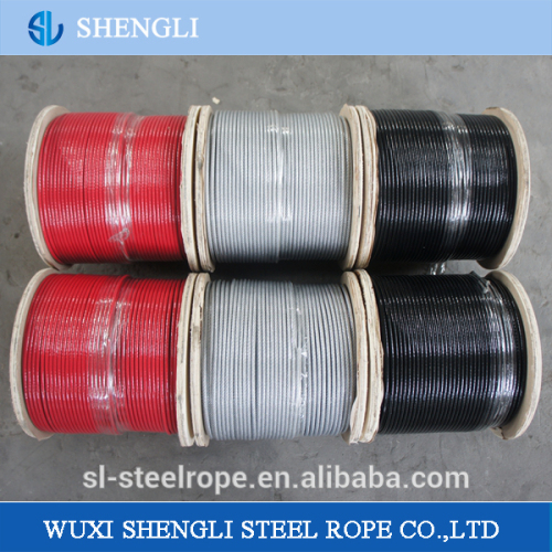 Pvc Coated Galvanized Steel Wire Rope, High Quality Pvc Coated Galvanized Steel Wire Rope on ...