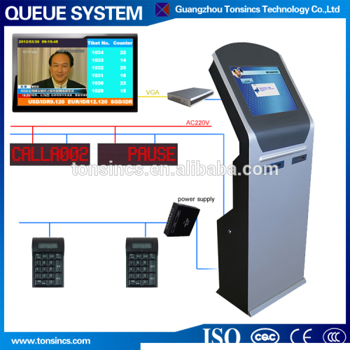 Multi-service Queue Management System Lcd Main Display, High Quality ...