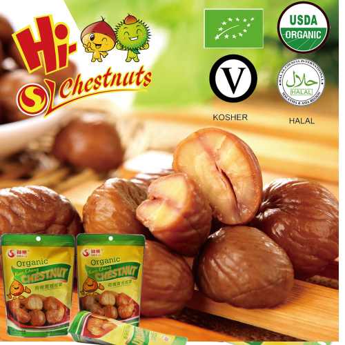 Packaged Nuts And Snacks Organic Roasted Chestnuts, High Quality ...