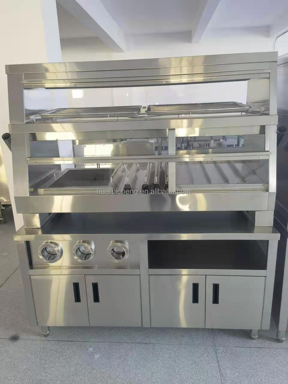 Kfc Fried Chicken Display Cabinets And Under Cabinet Solutions, High ...