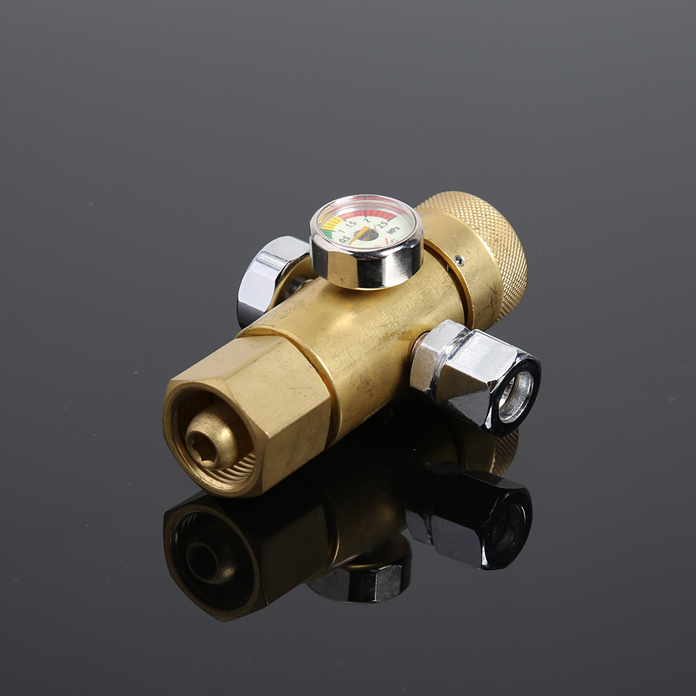 Air Compressor Pressure Regulator 0.4-25mpa Oxygen Gas Pressure Reducer ...