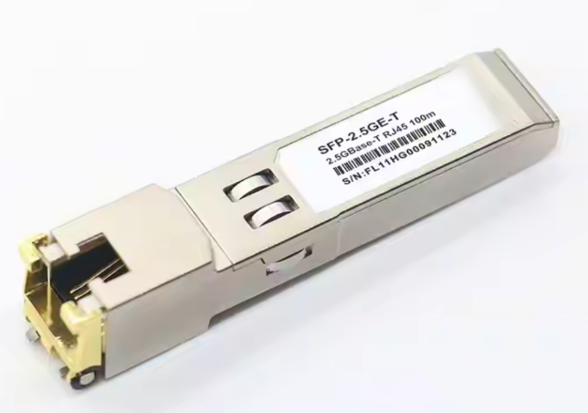 2.5g Base-t Rj45 Electrical 100m Copper T-sfp Module, High Quality 2.5g ...