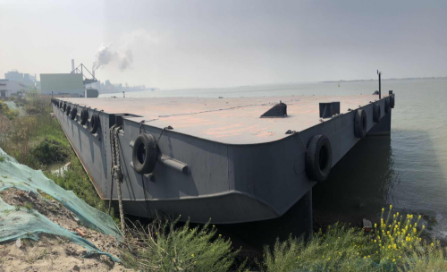 250ft Non Self-propelled Deck Barge Pada Tahun 2014, kualitas tinggi ...