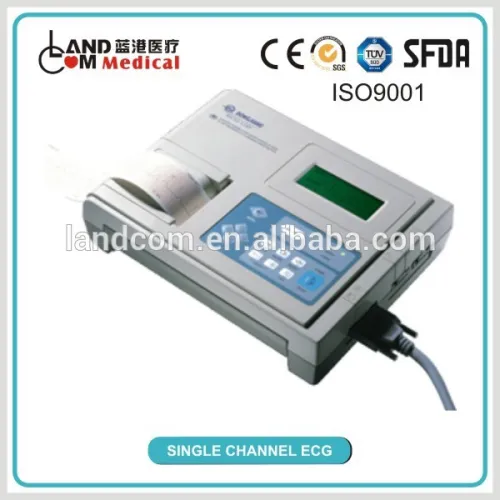1 Channel Digital Portable Ecg Machine With Ce, High Quality 1 Channel ...