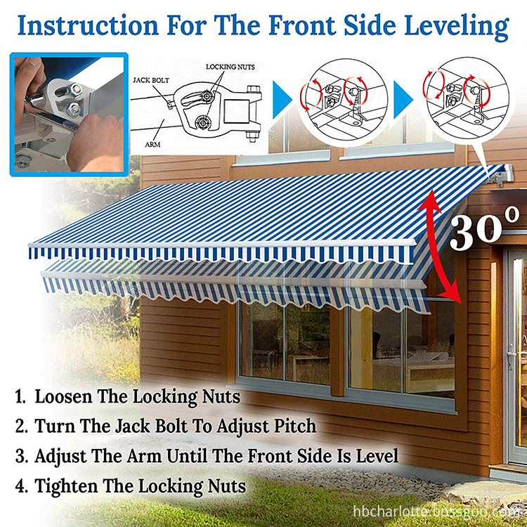Manual Awning Window Sizes Outdoor Retractable, High Quality Manual ...