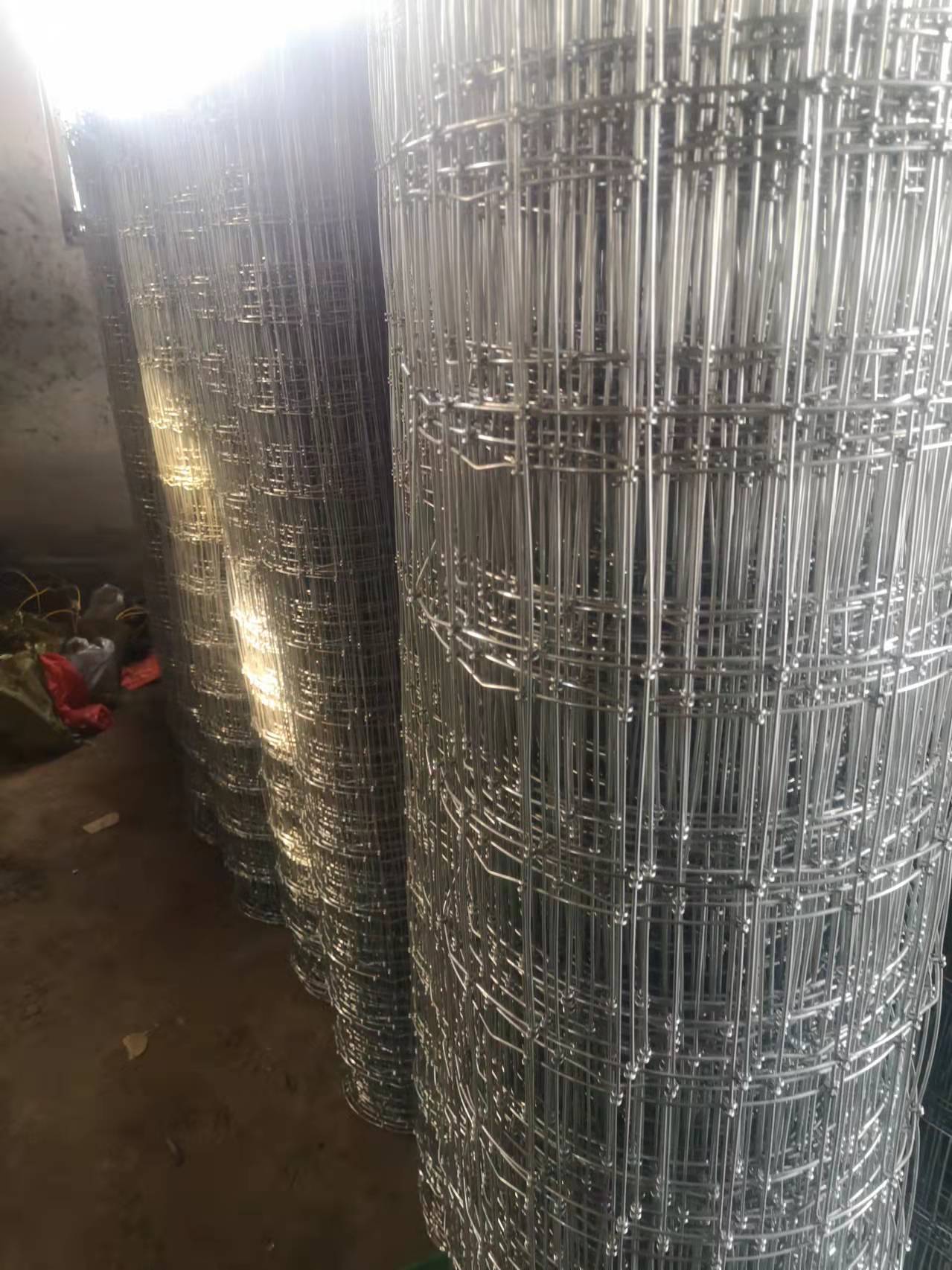 Galvanized Horse Fencing Mesh / Knotted Wire Mesh, High Quality ...