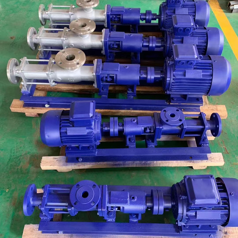G Type Mono Screw Pump Sewage Pumps Progressive Cavity Pump, High ...