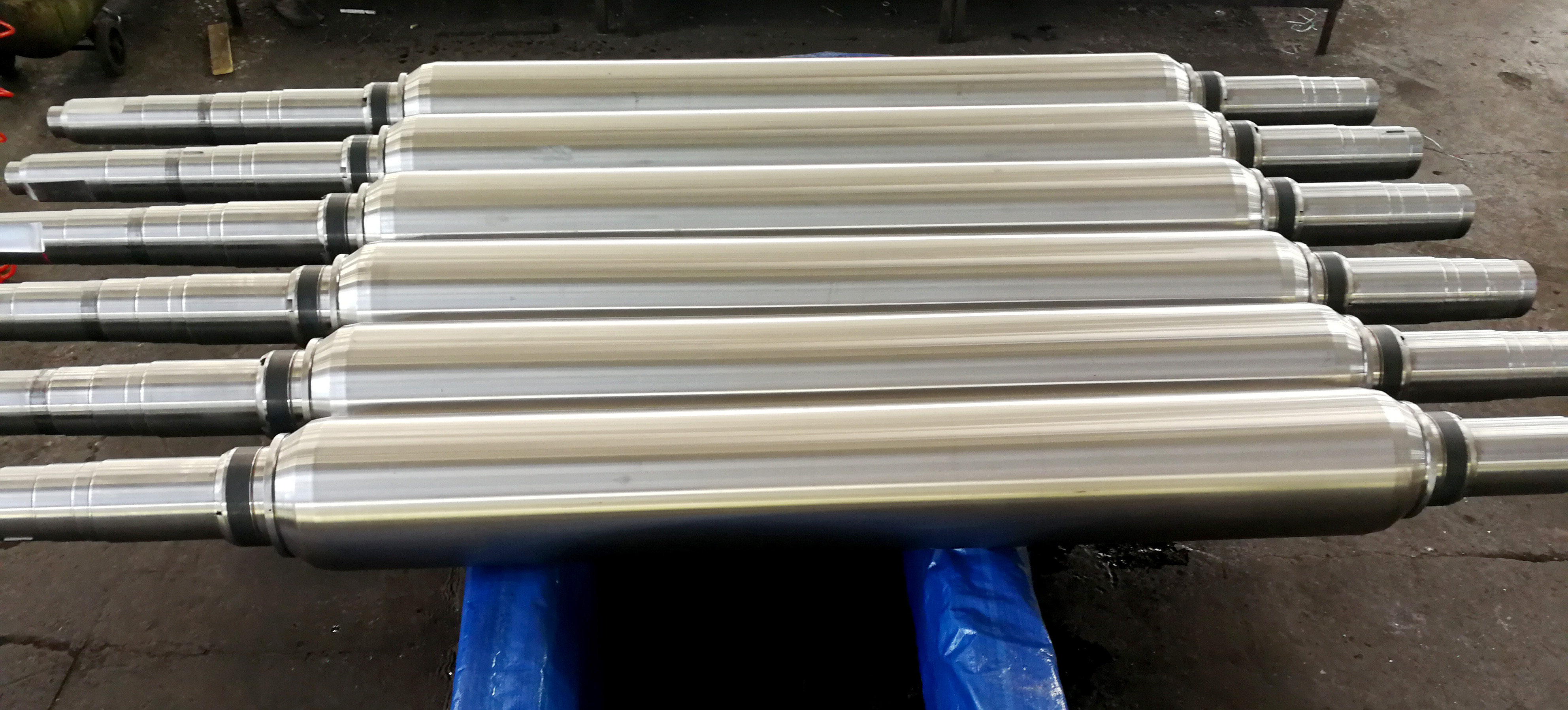 Forged Alloy Steel Work Rolls Mc3 Mc5 For Steel Rolling Mills, High ...