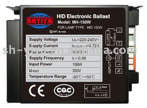 Mh-150w Hid Electronic Ballast, High Quality Mh-150w Hid Electronic ...
