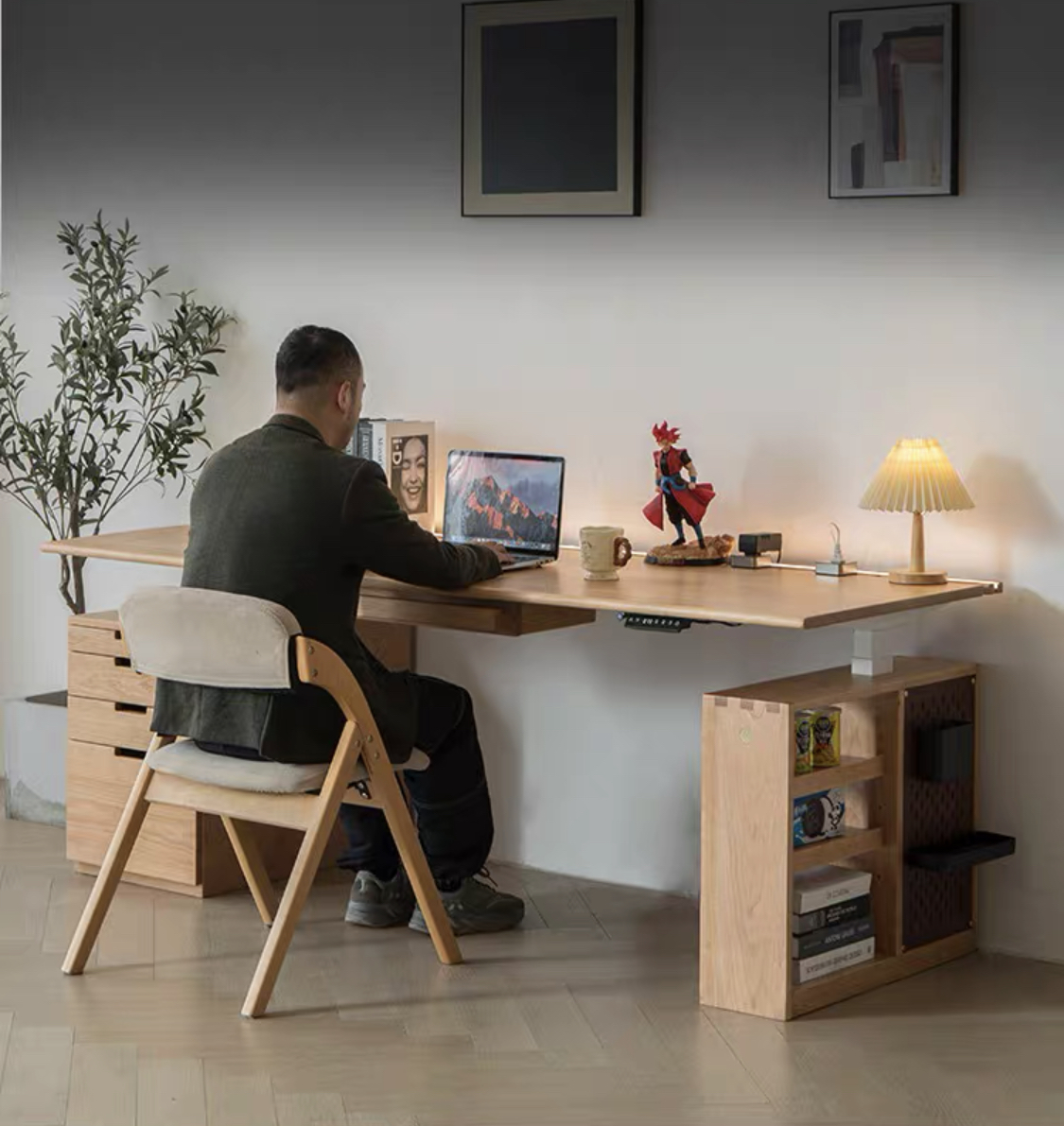 Modern Smart Ergonomic Standing Learning Desk With Electric Height ...