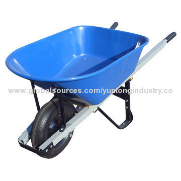 Wheelbarrow With 220kg Loading/100l Water And 7cbf Sand Capacity, High ...