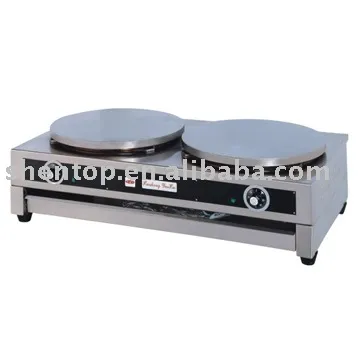 Electric Crepe Maker Commercial Stainless Steel Double Plate Crepe ...