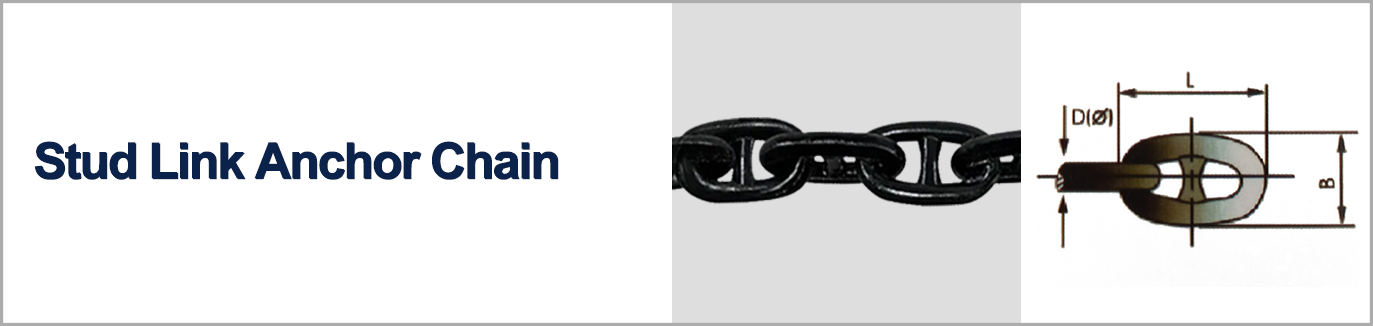 U2 Grade Large Steel Marine Stud Link Anchor Chain For Vessel Ship ...