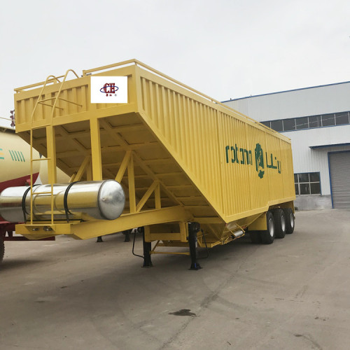 Transport Grain Semi Trailer, High Quality Transport Grain Semi Trailer ...