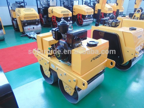 550kg Hydrostatic Double Drum Walk-behind Vibratory Roller (fyl-s600c ...