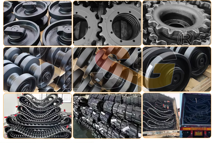 Track Bottom Roller 6689371 For Compact Track Loader T180/t190/t200 ...