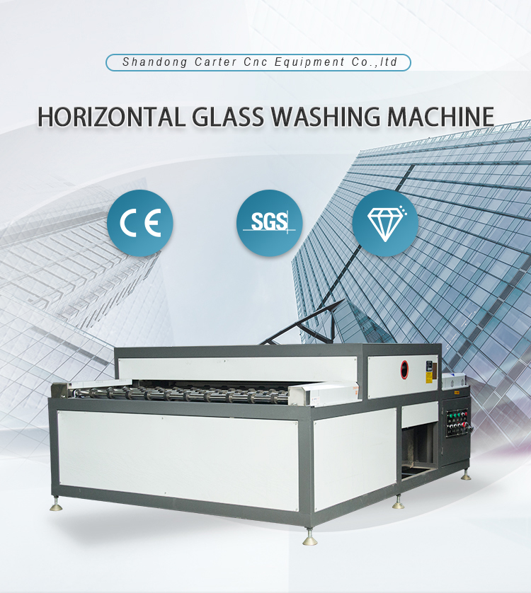 Auto Horizontal Glass Cleaning And Drying Washer: An Efficient Glass ...