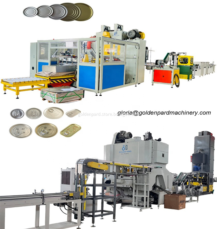 Easy Open End Easy Open Lid Production Machine, High Quality Easy Open ...