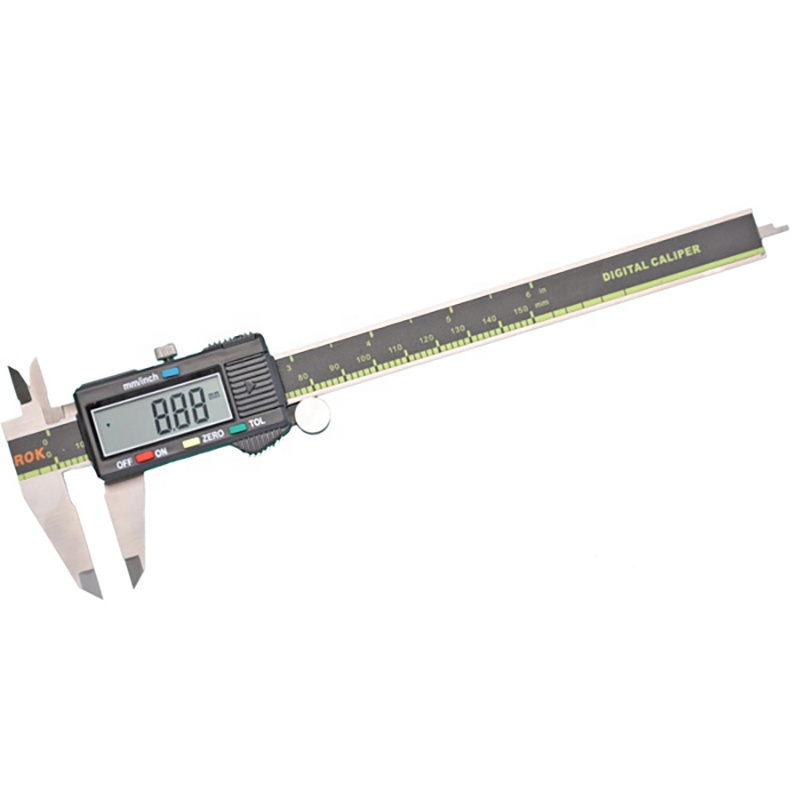 Roktools Digital Vernier Caliper With Tolerance Setting, 200mm/8 Inch ...