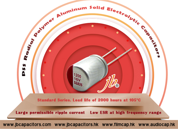 Jb Pss Radial Polymer Aluminum Solid Electrolytic Capacitors, High ...