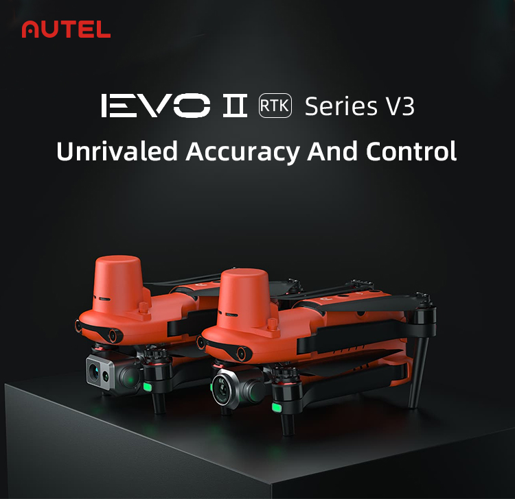 Autel Evo Ii Series Uav 50mp Ultra-sensitive 4k Hdr Camera Drone 16x ...