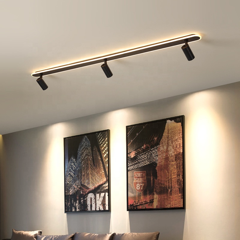 Surface Mounted Led Track Lighting Without Main Light For Home And Shop ...