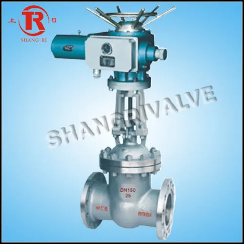 Electric Flanged High Pressure Gate Valve (z941h-100), High Quality Electric Flanged High ...
