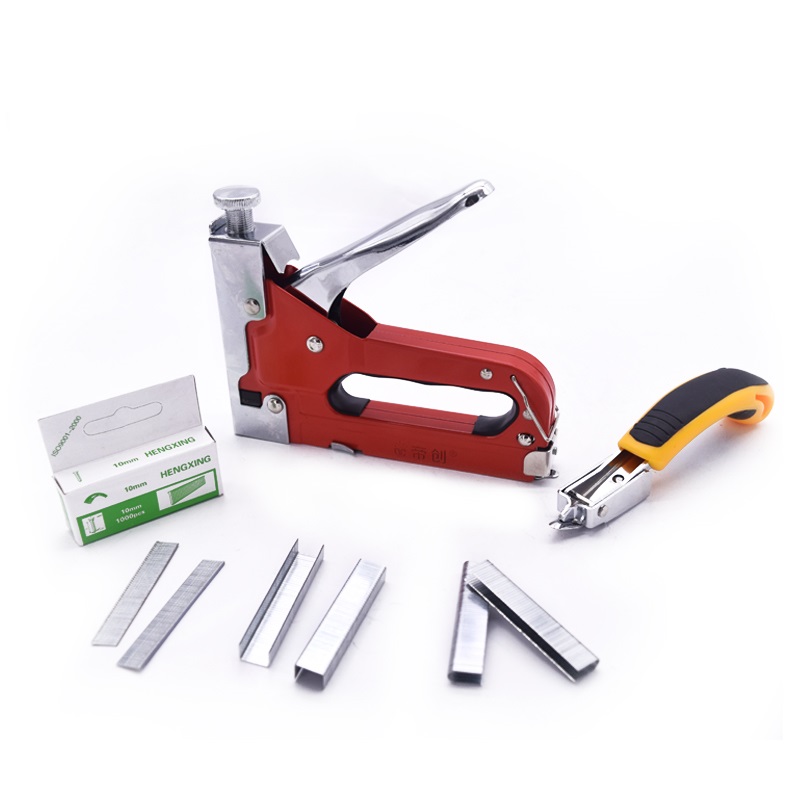 Pracmanu 4 In 1 Heavy Duty Staple Gun For Diy Home Decoration Furniture ...