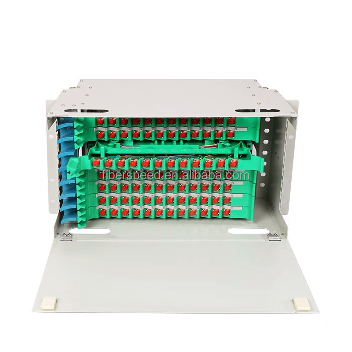 96 Port Fiber Optic Distribution Frame (odf) Sc Fc Adapter Kit With ...