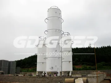 5m3 250m3 Cryogenic Liquefied Natural Gas Lng Lpg Vertical Storage Tank ...