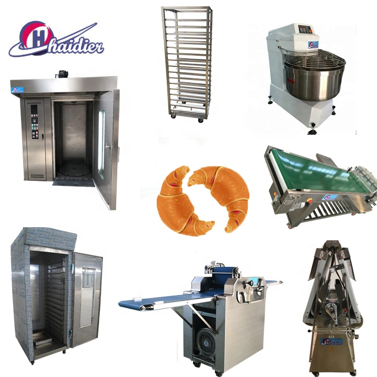 Complets Sets Diesel / Gas Rotary Oven Baking Croissant / Toast ...