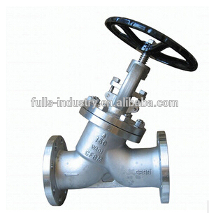 Stainless Steel Y Type Globe Valve, High Quality Stainless Steel Y Type ...