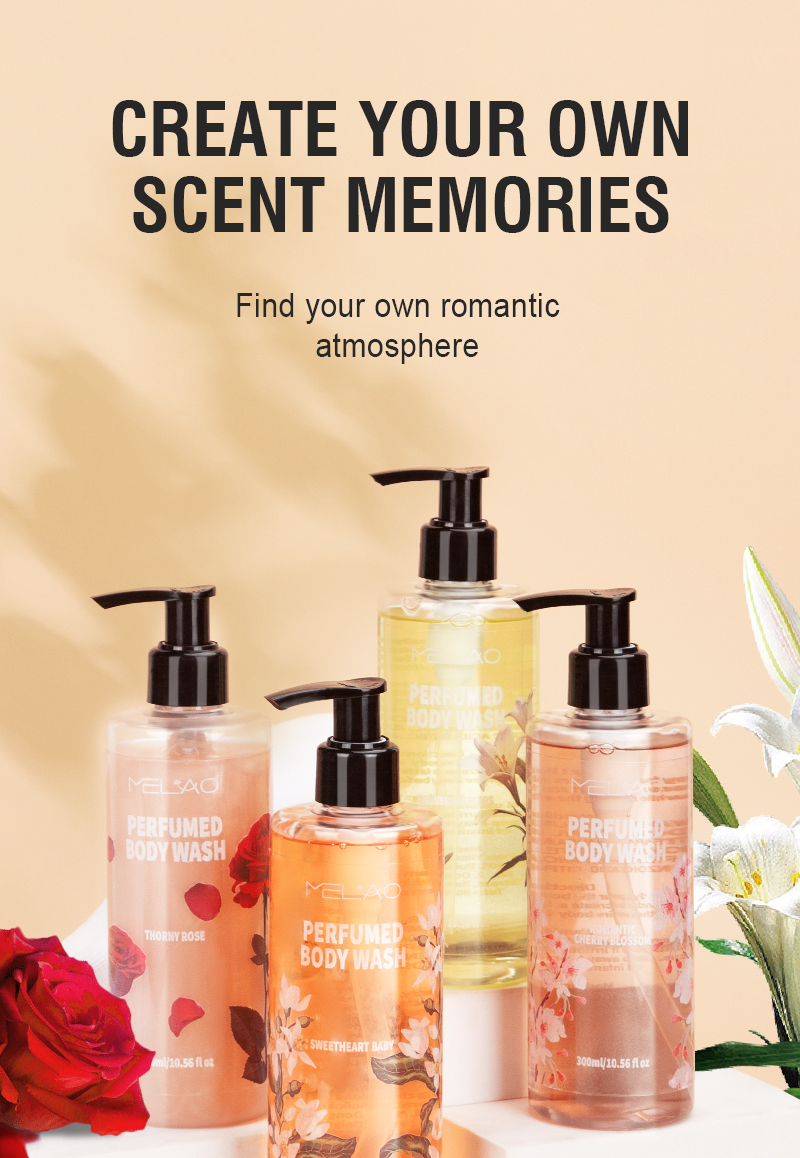 Moisturizing Sensitive Skin Foaming Perfume Body Wash, High Quality ...