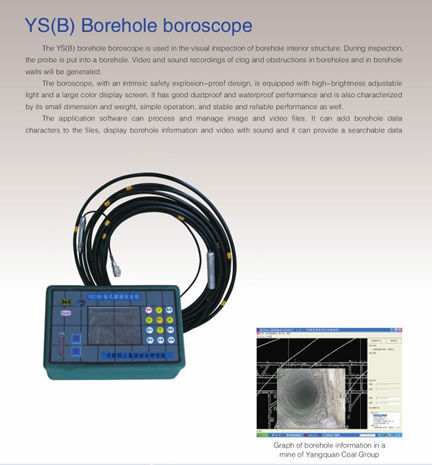 Ys(b) Borehole Boroscope, High Quality Ys(b) Borehole Boroscope on ...