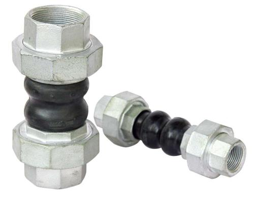 American Flexible Rubber Joint Twin Sphere Union-scerw End Connecting ...