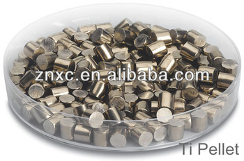Titanium (ti) Evaporation Pellets 99.995%, High Quality Titanium (ti) Evaporation Pellets 99.995 ...