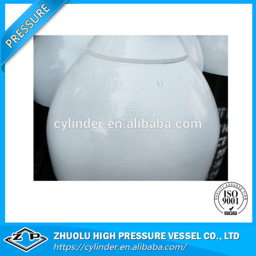 Oxygen Gas Cylinders Made By Seamless Steel Tubes To Keep Compressed ...