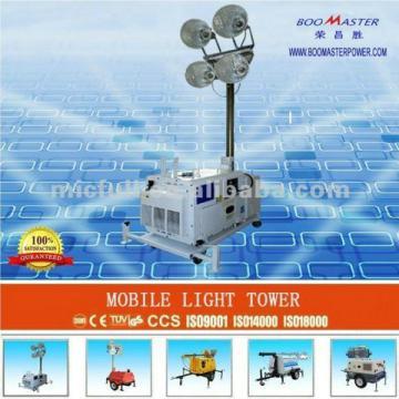 Diesel Generator Mobile Light Tower With 4 X 400w, High Quality Diesel ...