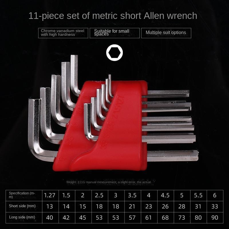 L-shape Metric Allen Wrench Set - Inch Wrenches For Vehicle Repair And ...