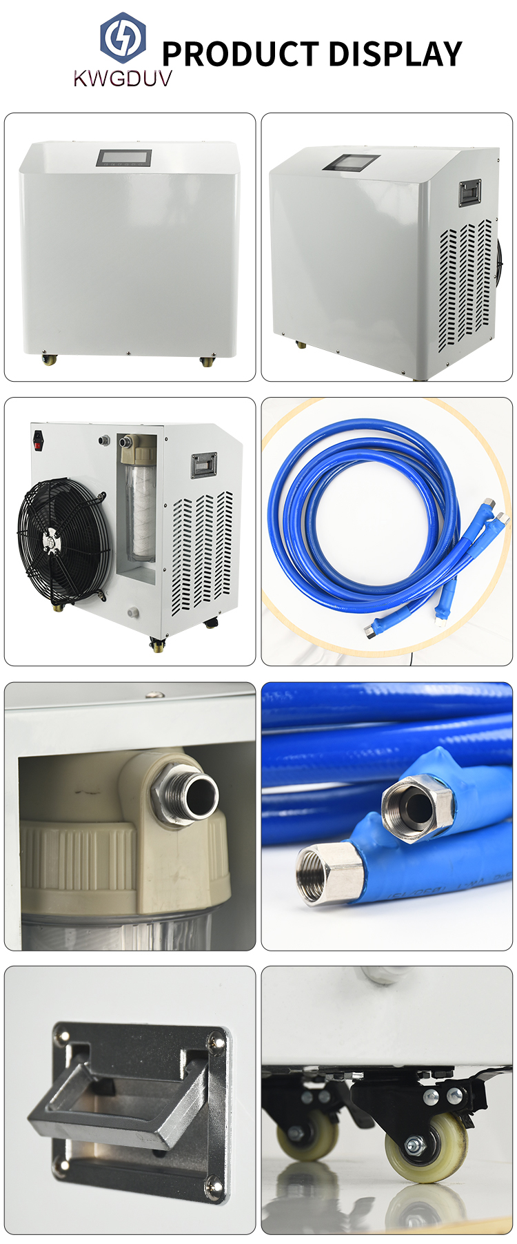 1000l 1hp Smart Ice Bath Chiller With Wifi For Pool And Plunge, High ...