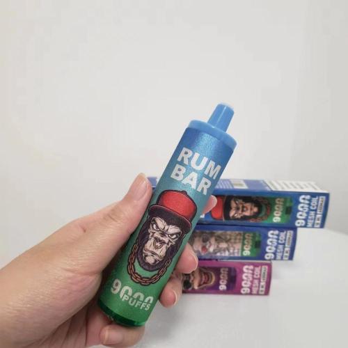 Montenegro Rum Bar 9000 Puffs Original Vape, High Quality Montenegro ...