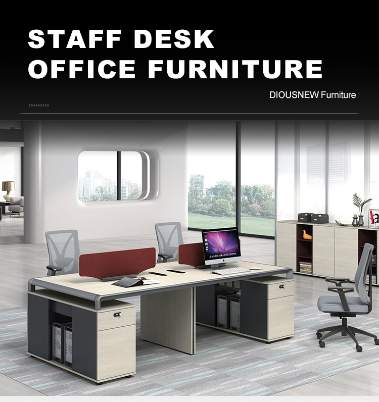 Modular Modern Mdf Office Cubicle Partitions For Ergonomic Workspace ...