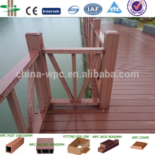 Eco Wpc Railing Handrails For Bridge, High Quality Eco Wpc Railing ...