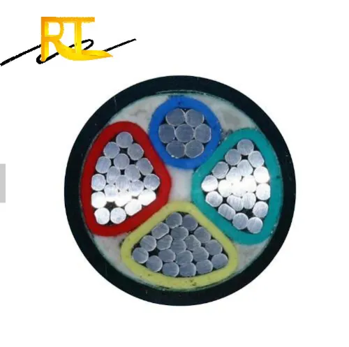 70mm2 Aluminum 4 Core Cable 0.6/1kv, High Quality 70mm2 Aluminum 4 Core ...